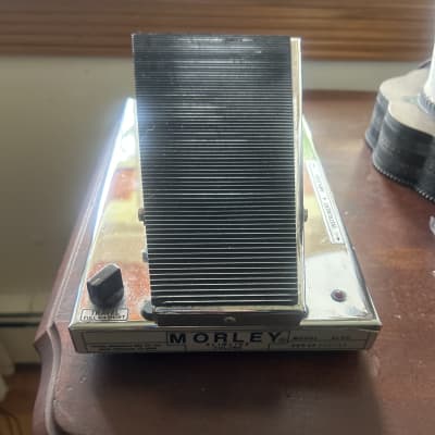 Vintage 80s US made Tel-Ray MORLEY XVO Silver Volume Pedal | Reverb