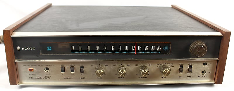 Vintage Scott Stereomaster 300-C Wideband FM Stereo Tuner | Reverb