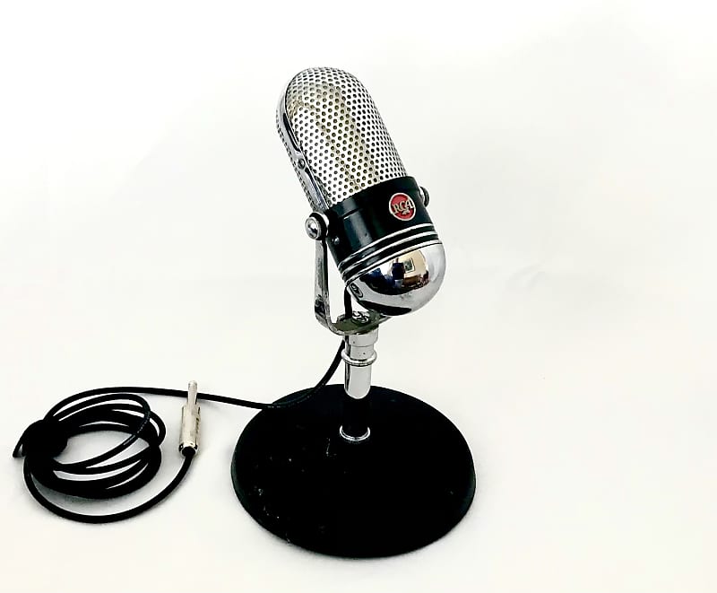 1950’s “Pill Style” Dynamic Microphone - Working RCA 77DX | Reverb
