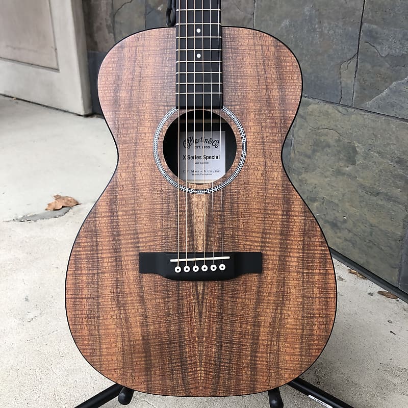 Martin Special X Series Limited Koa 0 Body Size | Reverb UK