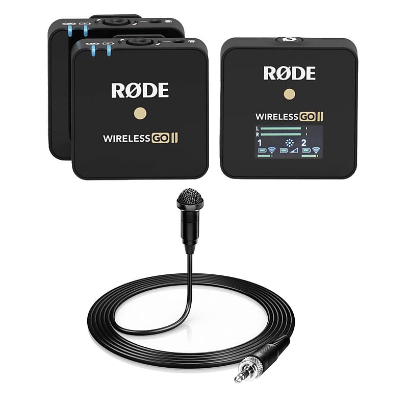 Rode Wireless GO II Compact Microphone System with 2x | Reverb