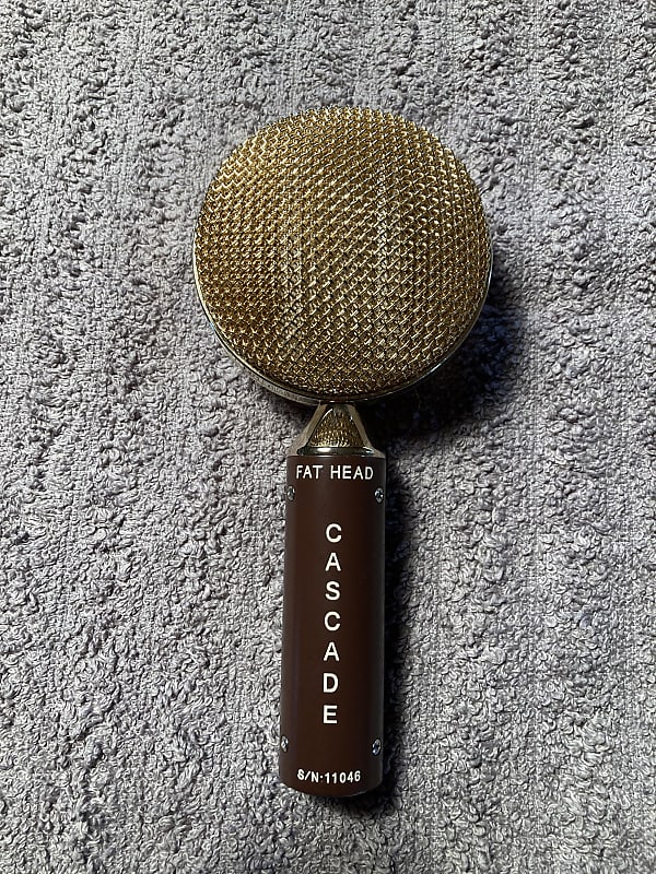Cascade Fat Head ribbon mic Gold | Reverb