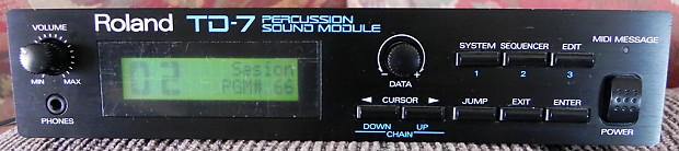 Roland TD-7 Turbo Drum Module | Reverb