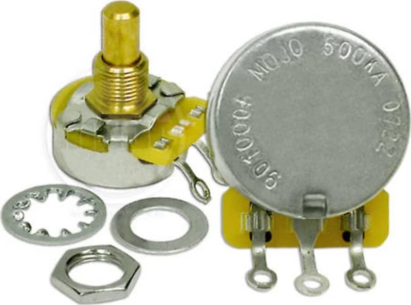 500KA CTS Solid Shaft Potentiometer - Volume / Tone | Reverb