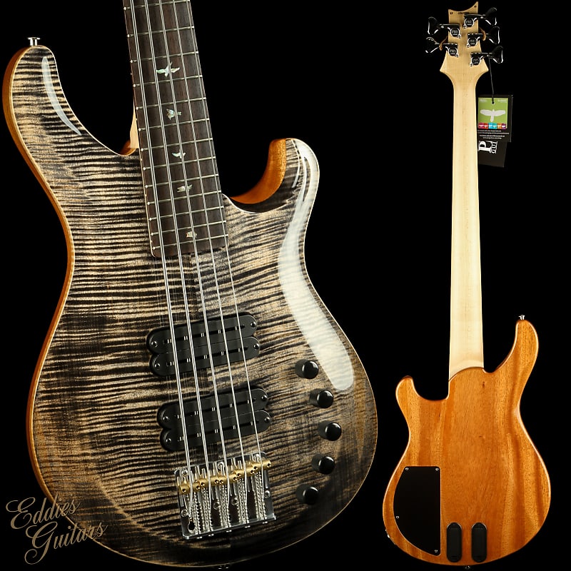 PRS Grainger 5 String Bass - Charcoal | Reverb