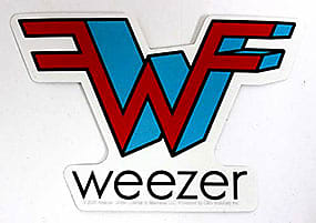 Weezer Logo Sticker | Reverb