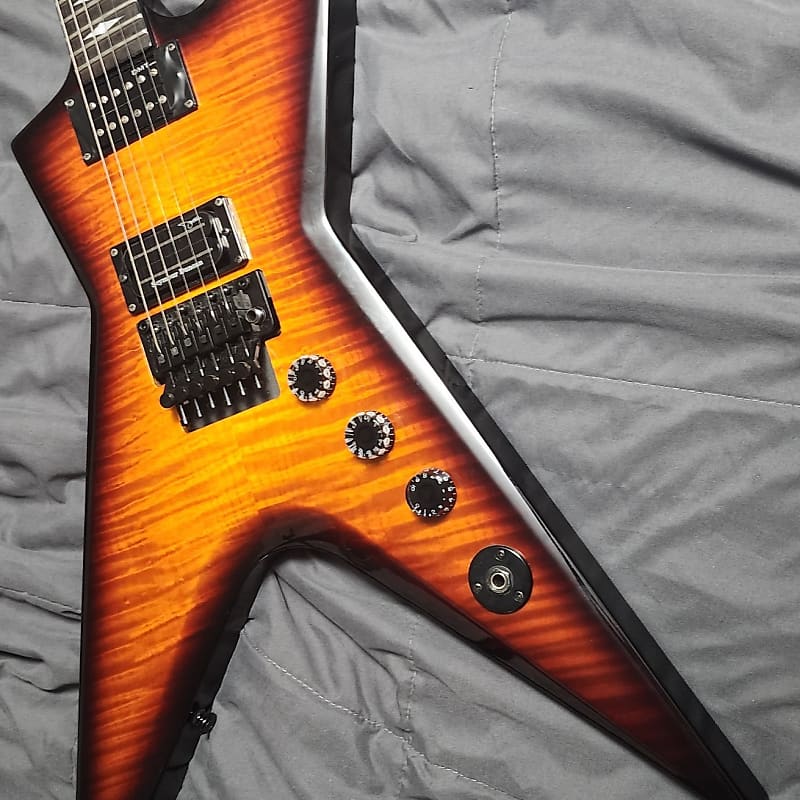 Dean Dime Stealth Brazilian Burst | Reverb Australia