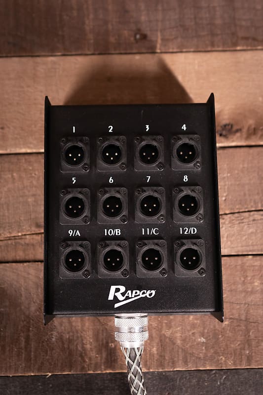 Rapco 50' Specialty Snake - Female XLR to 1/4 TRS w/ 2 XLR | Reverb