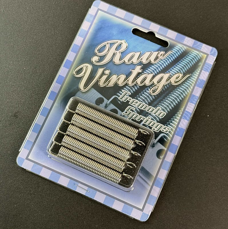 Raw Vintage Tremolo Spring Set (5) - Fender Stratocasters | Reverb