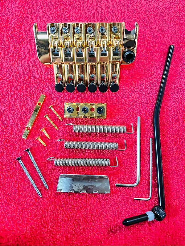 Tremolo Ibanez Bridge Edge Zero II Spring 6 String In Gold | Reverb UK