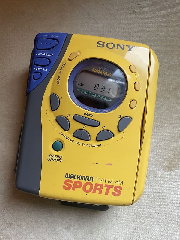 Sony WM FS495 - Yellow | Reverb