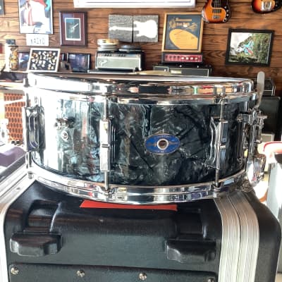 Leedy Snare Early 1960s Black DP Shelly Manne Model, 5.5x14, | Reverb