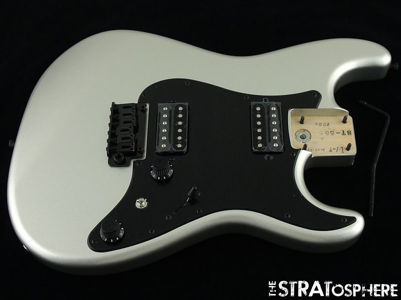 Fender Boxer HH Stratocaster Strat LOADED BODY Coil Split | Reverb
