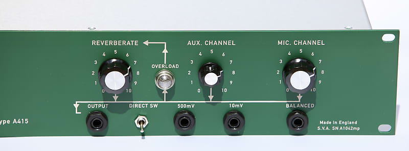 S.V.A. A415 Spring reverb ( Grampian 636 ) Prince Fatty | Reverb
