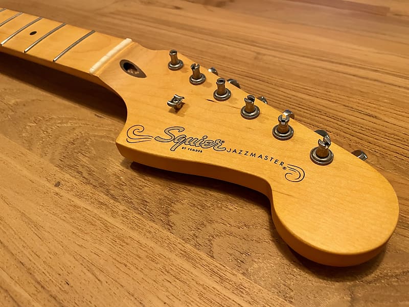 Fender Squire 40th Anniversary Maple Jazzmaster Neck with | Reverb