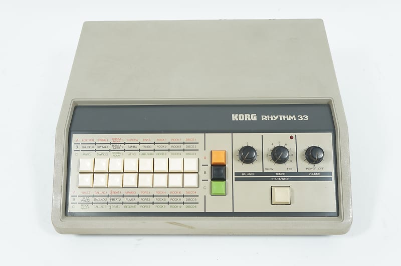 [SALE Ends July 7] KORG KR-33 Vintage Analog Rhythm Box | Reverb UK