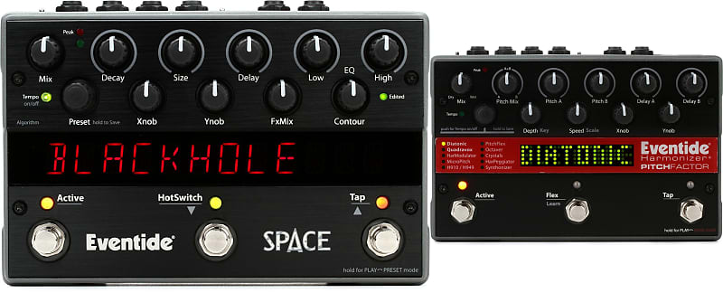 Eventide Space Reverb Pedal Bundle with Eventide PitchFactor | Reverb