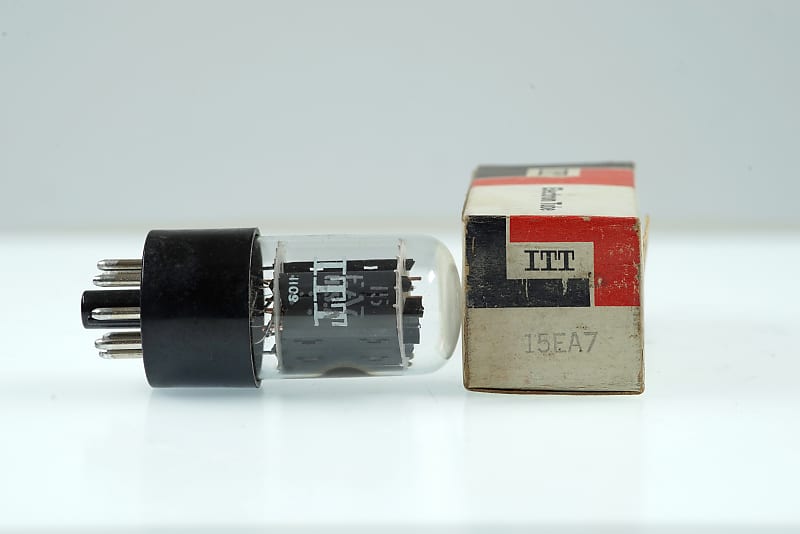 Vintage 15EA7 / 13EM7 ITT Octal Double Triode Radio Tube | Reverb