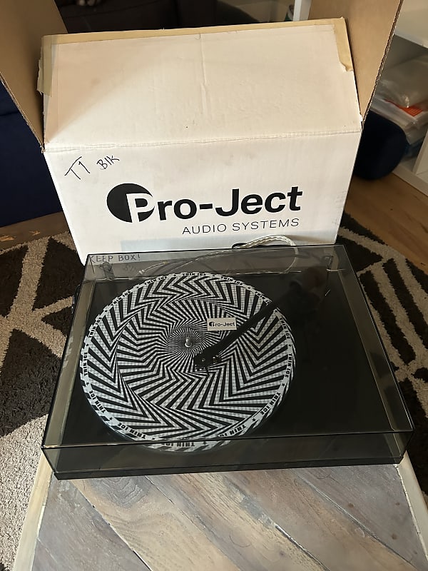 Pro-Ject T1 2021 Record Player - Piano Black | Reverb