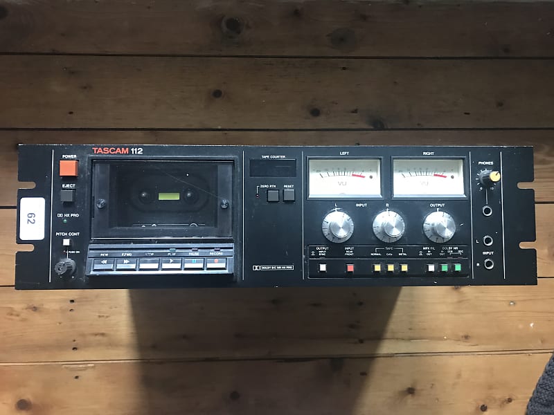 TASCAM 112 1986 Professional Tape deck | Reverb TASCAM 112 1986 Professional Tape deck | Reverb
