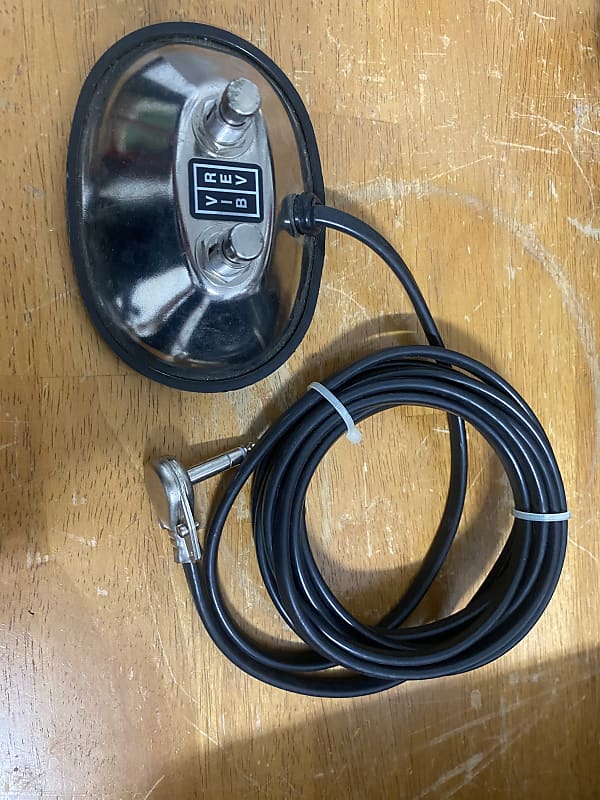 Fender 65 Twin reissue footswitch 2001 - Silver | Reverb