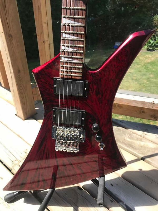 1996 Jackson Pro Series KE3 Kelly Made In Japan Crimson | Reverb UK