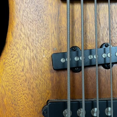 Sx Electric Bass Arched Body 5-string, Natural | Reverb