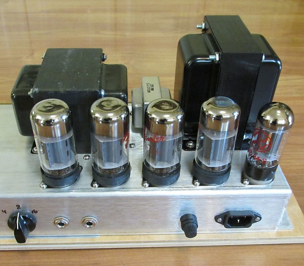 Prototype 5F8A 'high power tweed twin' head chassis. (Fender | Reverb