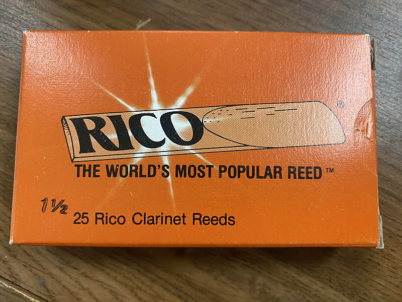 Rico Royal 1 1/2 clarinet reeds | Reverb