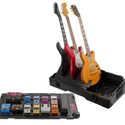 Gator Gig-Box Pedal Board and Guitar Stand | Reverb