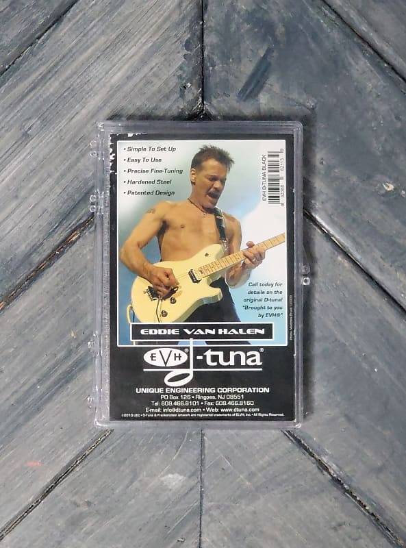 EVH D-Tuna Drop D Tuning System - Black | Reverb