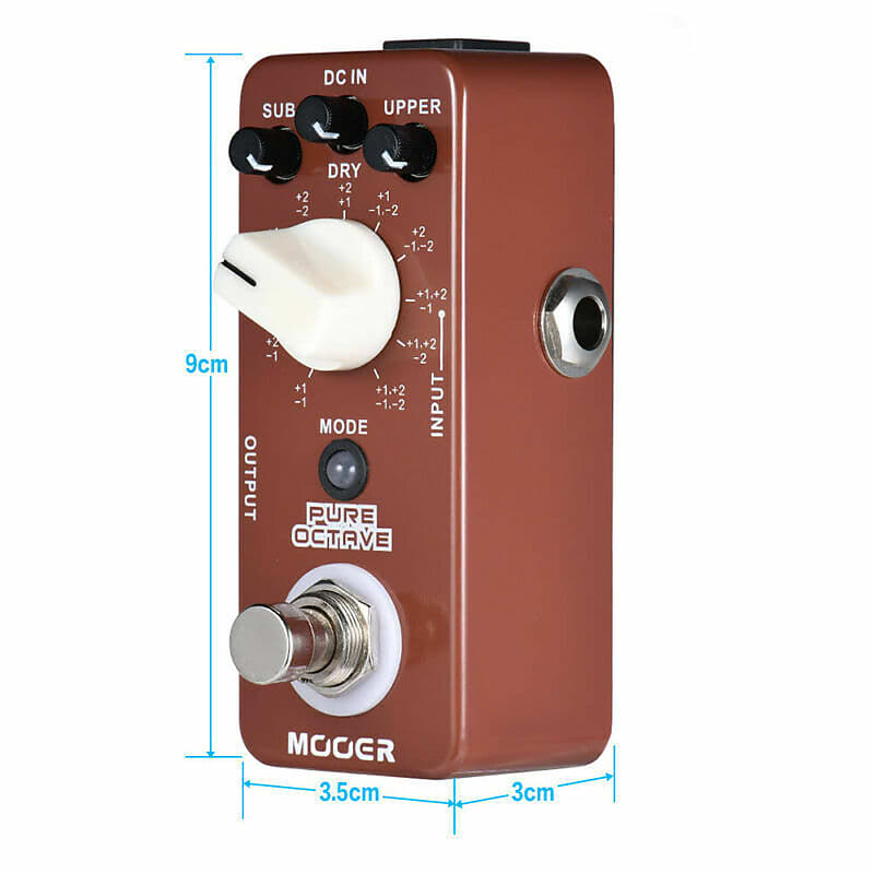 MOOER PURE 11 Effects Polyphonic Octave Electric Guitar | Reverb