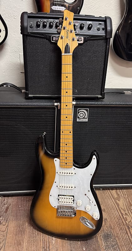 Alvarez AE-20 Electric (Stratocaster Style) HSS Guitar | Reverb