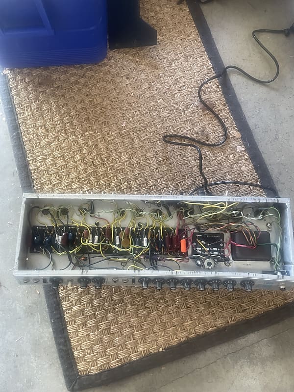 1972 Fender Twin Reverb Point to Point Chassis | Reverb