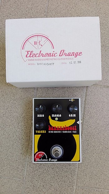 Electronic Orange Banana Boost (Colorsound power boost clone) | Reverb
