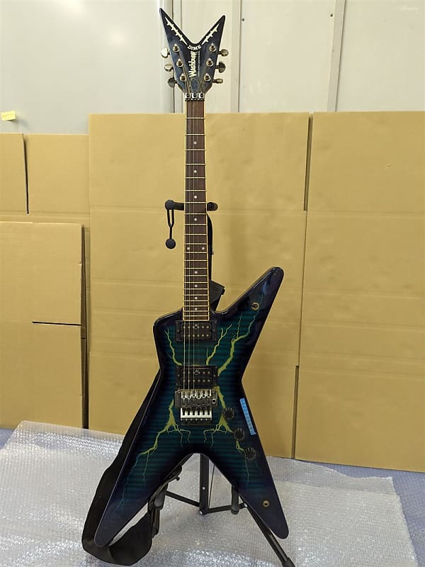 1995 Washburn Dimebag Darrell Dime 333 Dimebolt w/ Gig Bag | Reverb