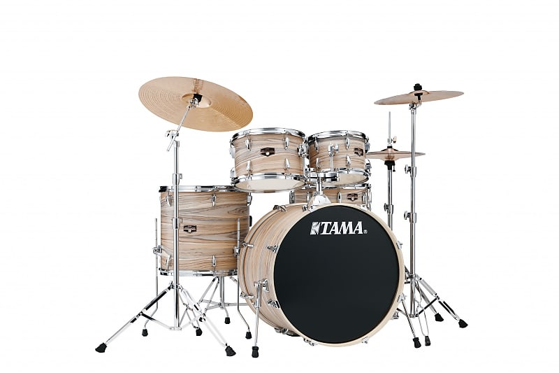 Tama IE52KH6W-NZW Imperialstar Drum Kit - Natural Zebrawood | Reverb