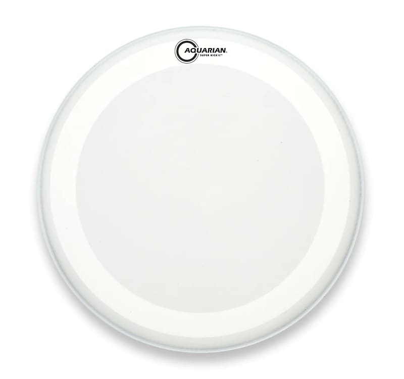 Aquarian Super Kick II Texture Coated White - 22 Inch | Reverb