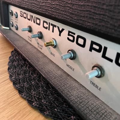 Sound City early 70's 50 PLUS 50w Head Guitar / Bass | Reverb