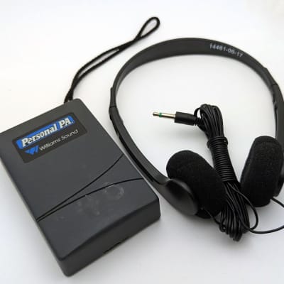 Williams Sound Personal PA FM Receiver Model R7 w/ Headphones | Reverb