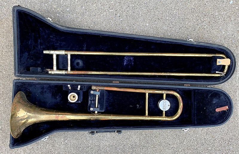Vintage Conn Director Trombone w/ Case | Reverb