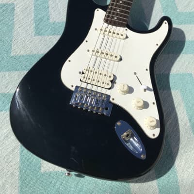 Epiphone Gibson Fat strat Stratocaster S210-BK 2002 Black | Reverb