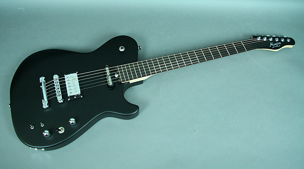 Manson MA-2 EVO Electric Guitar Satin Black Sustaniac Matt | Reverb UK