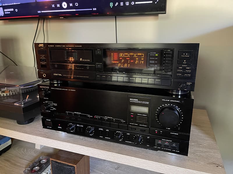 JVC Compact Disc Changer XL-M600 6 CD And Single Disc Player | Reverb