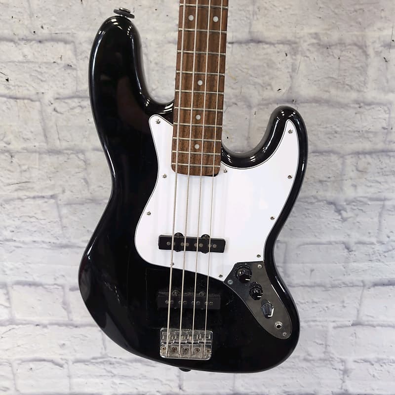 Squier Affinity Jazz Bass Upgraded 4 String Bass Guitar | Reverb