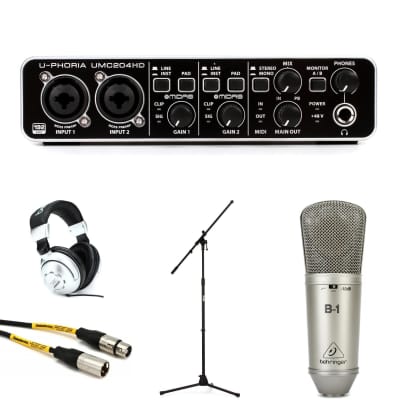 Behringer U-Phoria UMC404HD USB Audio Interface and Studio | Reverb