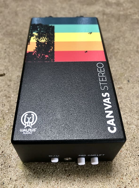 Walrus Audio Canvas Stereo Dual Line Isolator Direct Box 2022 | Reverb