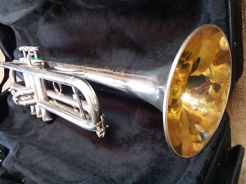 Holton Vintage 1951 Model 48 Professional Silver Trumpet In | Reverb