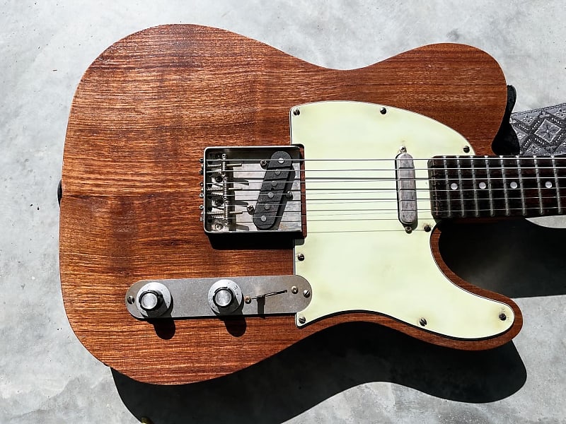 B.C.S. Custom Tele (Black Walnut / Red Oak) 2024 - Polished | Reverb