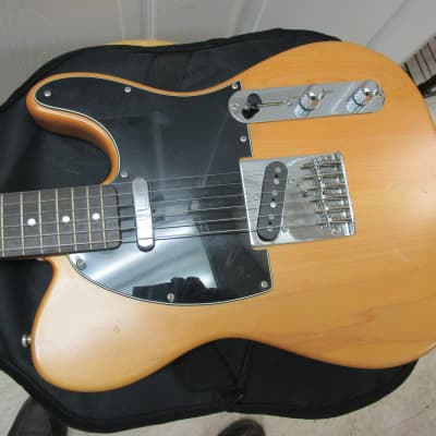 Custom Telecaster Style Guitar, Natural (w/ Gig Bag) | Reverb